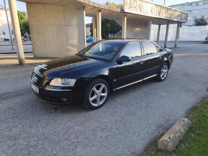 Melns Audi A8 2007 Pērnava, ar dzinēja tilpumu 3.00 L un nobraukumu 374 tūkst. km par 4500 €, foto  vietnē AUTOMOTO.COM.LV
