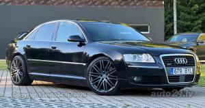 Black Audi A8 2007 in Tallinn, with an engine capacity of 4.10 L and mileage of 395 thousand km for 3885 €, photo 3 on AUTOMOTO.COM.LV