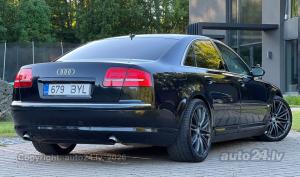Black Audi A8 2007 in Tallinn, with an engine capacity of 4.10 L and mileage of 395 thousand km for 3885 €, photo 5 on AUTOMOTO.COM.LV