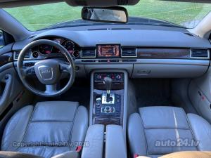 Black Audi A8 2007 in Tallinn, with an engine capacity of 4.10 L and mileage of 395 thousand km for 3885 €, photo 8 on AUTOMOTO.COM.LV