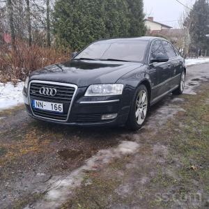 Черный Ауди А8 2007 в Рига, объемом двигателя 4.20 л и пробегом 400 тыс. км за 4500 €, фото  на AUTOMOTO.COM.LV