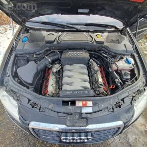 Melns Audi A8 2007 Rīga, ar dzinēja tilpumu 4.20 L un nobraukumu 400 tūkst. km par 4500 €, foto 11 vietnē AUTOMOTO.COM.LV