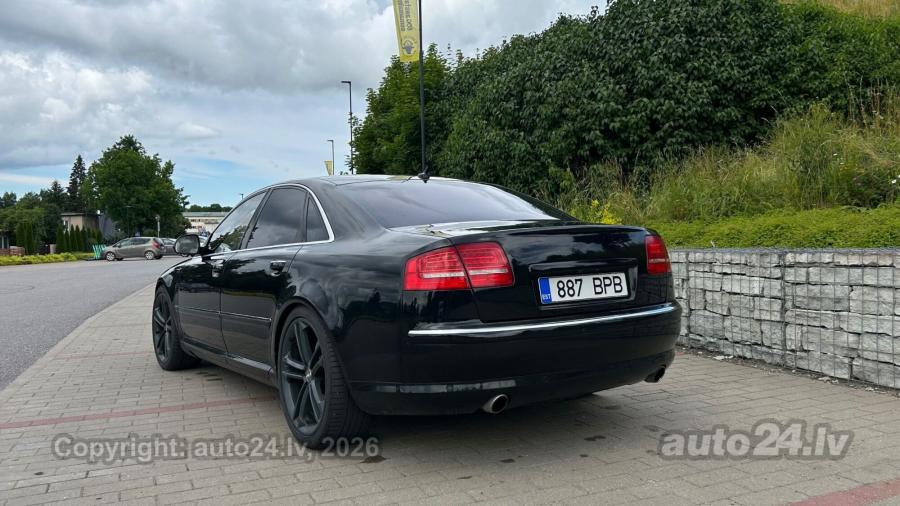 Melns Audi A8 2007 Tallina, ar dzinēja tilpumu 4.10 L un nobraukumu 0 tūkst. km par 4600 €, foto 6 vietnē AUTOMOTO.COM.LV