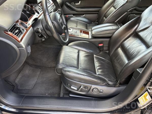 Melns Audi A8 2007 Jelgava, ar dzinēja tilpumu 3.00 L un nobraukumu 406 tūkst. km par 6800 €, foto 6 vietnē AUTOMOTO.COM.LV