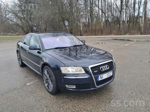 Черный Ауди А8 2007 в Айзкраукле, объемом двигателя 3.00 л и пробегом 297 тыс. км за 5500 €, фото 5 на AUTOMOTO.COM.LV