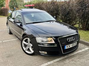 Black Audi A8 2008 in Jelgava, with an engine capacity of 3.00 L and mileage of 400 thousand km for 1490 €, photo 1 on AUTOMOTO.COM.LV