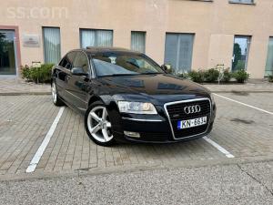 Black Audi A8 2008 in Jelgava, with an engine capacity of 3.00 L and mileage of 400 thousand km for 1490 €, photo 3 on AUTOMOTO.COM.LV