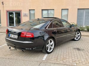 Black Audi A8 2008 in Jelgava, with an engine capacity of 3.00 L and mileage of 400 thousand km for 1490 €, photo 5 on AUTOMOTO.COM.LV