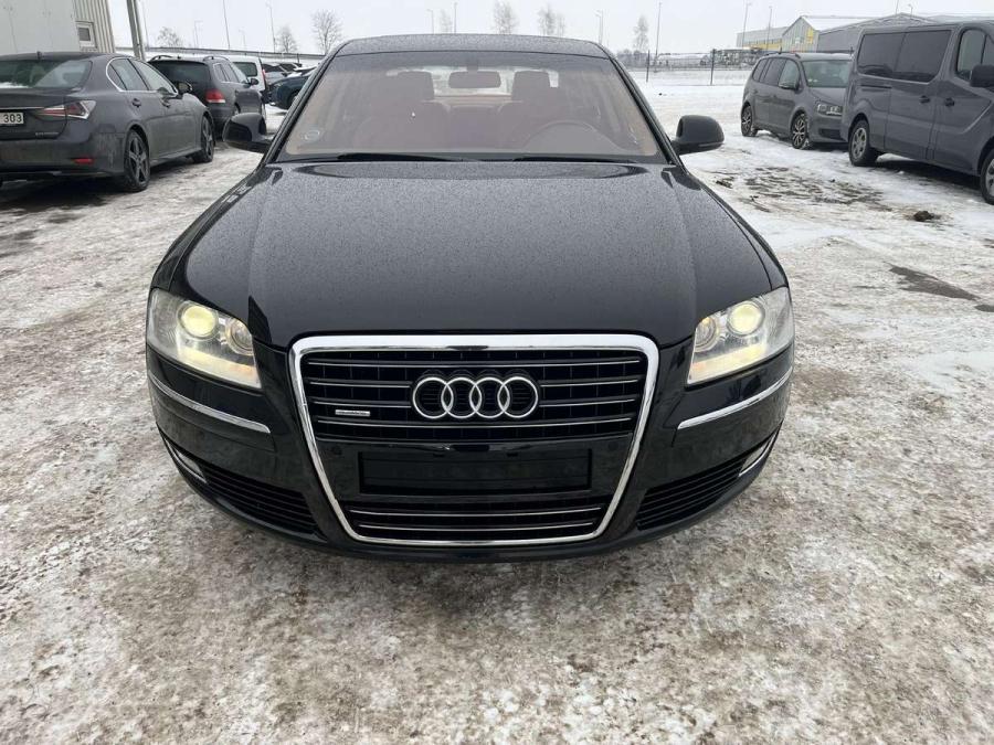 Melns Audi A8 2008 Marijampole, ar dzinēja tilpumu 4.13 L un nobraukumu 222 tūkst. km par 7900 €, foto 2 vietnē AUTOMOTO.COM.LV