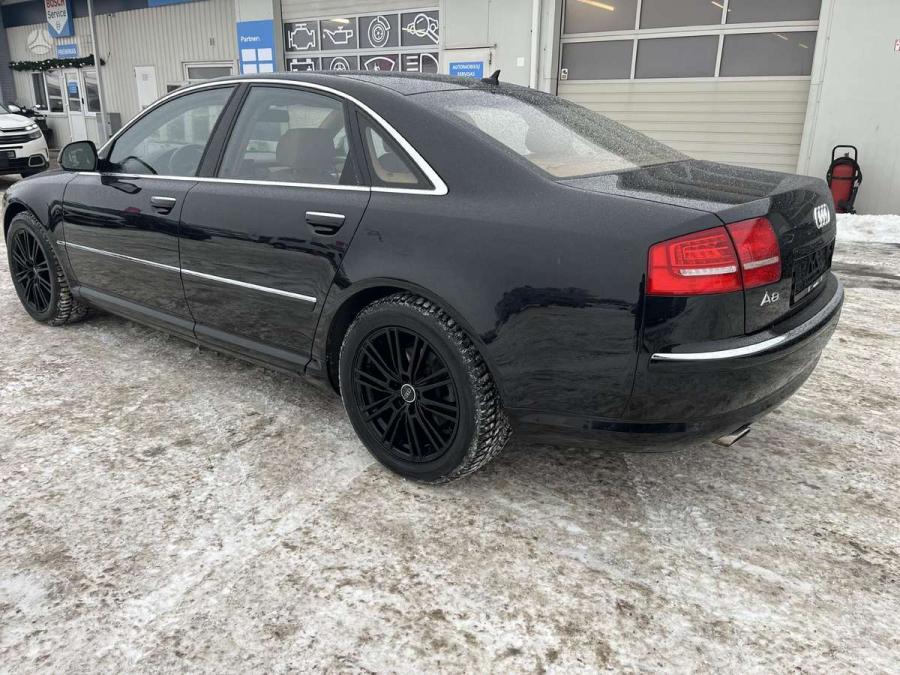 Melns Audi A8 2008 Marijampole, ar dzinēja tilpumu 4.13 L un nobraukumu 222 tūkst. km par 7900 €, foto 6 vietnē AUTOMOTO.COM.LV