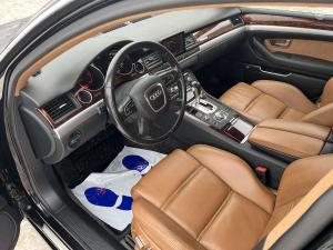 Melns Audi A8 2008 Marijampole, ar dzinēja tilpumu 4.13 L un nobraukumu 222 tūkst. km par 7900 €, foto 7 vietnē AUTOMOTO.COM.LV