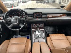Melns Audi A8 2008 Marijampole, ar dzinēja tilpumu 4.13 L un nobraukumu 222 tūkst. km par 7900 €, foto 17 vietnē AUTOMOTO.COM.LV