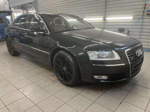 Melns Audi A8 2008 Marijampole, ar dzinēja tilpumu 4.13 L un nobraukumu 222 tūkst. km par 7900 €, foto 31 vietnē AUTOMOTO.COM.LV