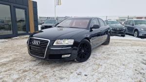 Black Audi A8 2008 in Marijampole, with an engine capacity of 4.10 L and mileage of 222 thousand km for 7900 €, photo  on AUTOMOTO.COM.LV