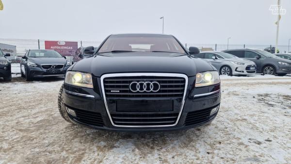 Melns Audi A8 2008 Marijampole, ar dzinēja tilpumu 4.10 L un nobraukumu 222 tūkst. km par 7900 €, foto 4 vietnē AUTOMOTO.COM.LV