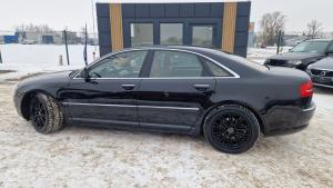 Black Audi A8 2008 in Marijampole, with an engine capacity of 4.10 L and mileage of 222 thousand km for 7900 €, photo 10 on AUTOMOTO.COM.LV