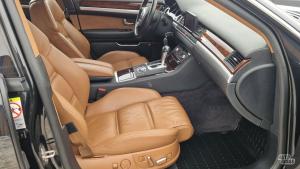Black Audi A8 2008 in Marijampole, with an engine capacity of 4.10 L and mileage of 222 thousand km for 7900 €, photo 17 on AUTOMOTO.COM.LV