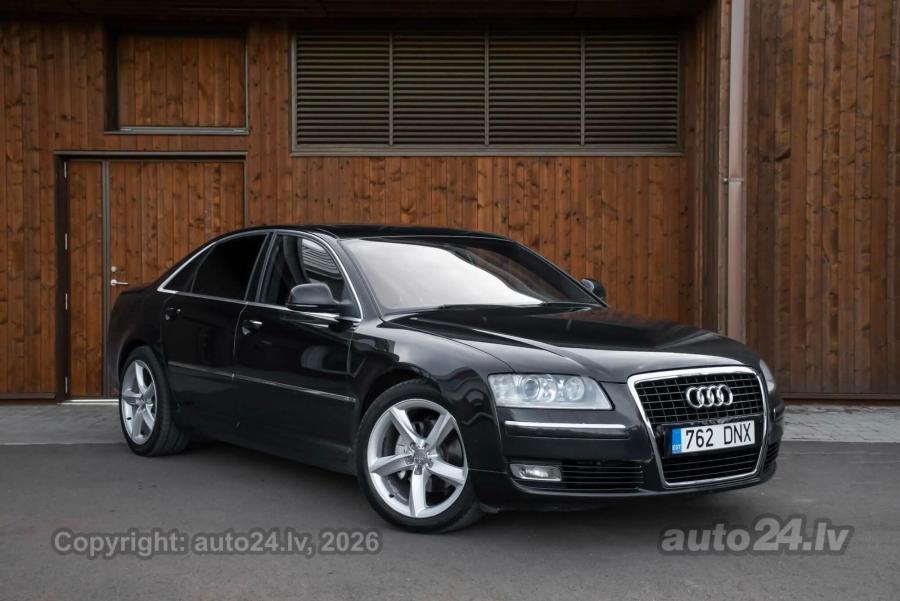 Melns Audi A8 2008 Tartu, ar dzinēja tilpumu 3.00 L un nobraukumu 278 tūkst. km par 5500 €, foto 4 vietnē AUTOMOTO.COM.LV