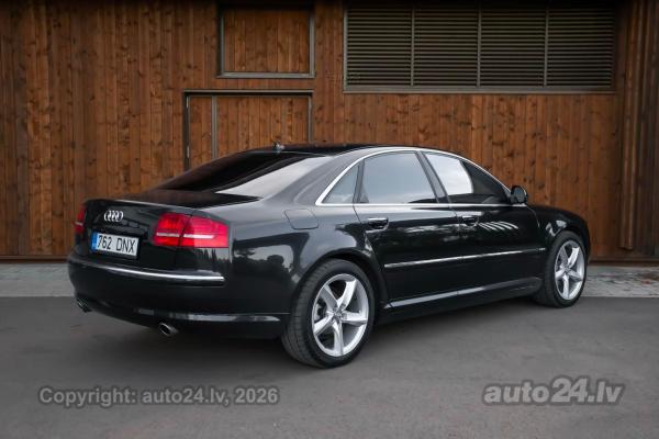 Black Audi A8 2008 in Tartu, with an engine capacity of 3.00 L and mileage of 278 thousand km for 5500 €, photo 4 on AUTOMOTO.COM.LV