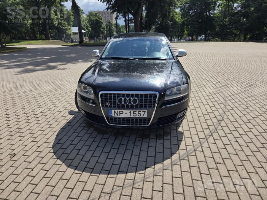 Черный Ауди А8 2008 в Рига, объемом двигателя 3.00 л и пробегом 0 тыс. км за 6500 €, фото 1 на AUTOMOTO.COM.LV