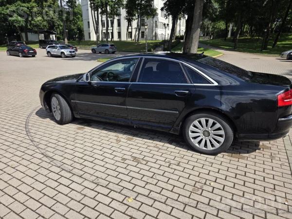 Черный Ауди А8 2008 в Рига, объемом двигателя 3.00 л и пробегом 0 тыс. км за 6500 €, фото 4 на AUTOMOTO.COM.LV
