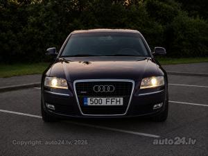 Black Audi A8 2008 in Tallinn, with an engine capacity of 3.00 L and mileage of 358 thousand km for 6999 €, photo 5 on AUTOMOTO.COM.LV