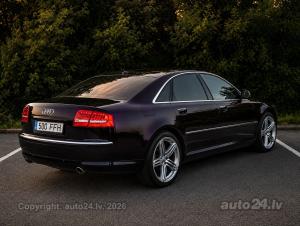 Black Audi A8 2008 in Tallinn, with an engine capacity of 3.00 L and mileage of 358 thousand km for 6999 €, photo 7 on AUTOMOTO.COM.LV