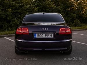 Black Audi A8 2008 in Tallinn, with an engine capacity of 3.00 L and mileage of 358 thousand km for 6999 €, photo 8 on AUTOMOTO.COM.LV