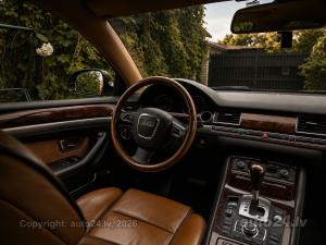 Black Audi A8 2008 in Tallinn, with an engine capacity of 3.00 L and mileage of 358 thousand km for 6999 €, photo 9 on AUTOMOTO.COM.LV