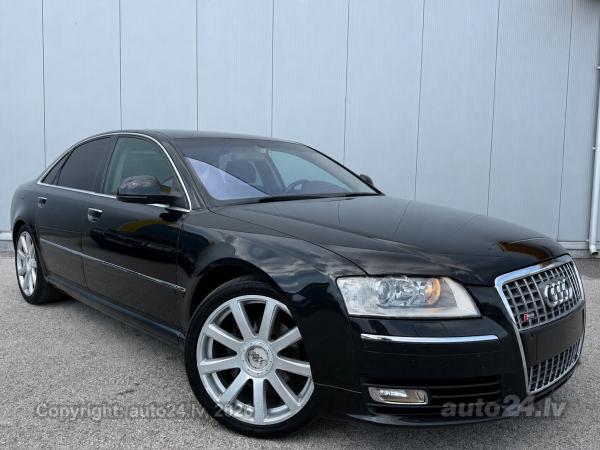 Melns Audi A8 2008 Tartu, ar dzinēja tilpumu 3.00 L un nobraukumu 488 tūkst. km par 8999 €, foto 1 vietnē AUTOMOTO.COM.LV