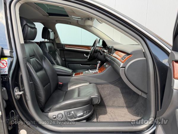 Melns Audi A8 2008 Tartu, ar dzinēja tilpumu 3.00 L un nobraukumu 488 tūkst. km par 8999 €, foto 7 vietnē AUTOMOTO.COM.LV