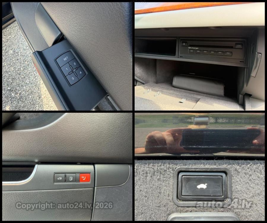 Black Audi A8 2008 in Tartu, with an engine capacity of 3.00 L and mileage of 488 thousand km for 8999 €, photo 17 on AUTOMOTO.COM.LV