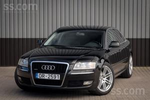Black Audi A8 2008 in Talsi, with an engine capacity of 3.00 L and mileage of 0 thousand km for 5950 €, photo 4 on AUTOMOTO.COM.LV