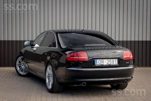 Black Audi A8 2008 in Talsi, with an engine capacity of 3.00 L and mileage of 0 thousand km for 5950 €, photo 5 on AUTOMOTO.COM.LV