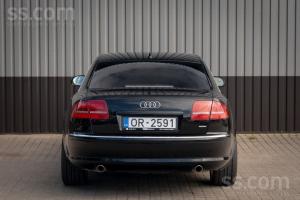Black Audi A8 2008 in Talsi, with an engine capacity of 3.00 L and mileage of 0 thousand km for 5950 €, photo 6 on AUTOMOTO.COM.LV