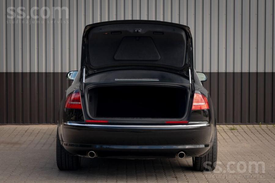 Black Audi A8 2008 in Talsi, with an engine capacity of 3.00 L and mileage of 0 thousand km for 5950 €, photo 7 on AUTOMOTO.COM.LV