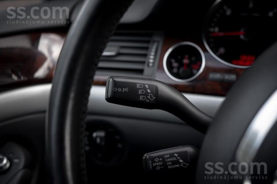 Black Audi A8 2008 in Talsi, with an engine capacity of 3.00 L and mileage of 0 thousand km for 5950 €, photo 19 on AUTOMOTO.COM.LV