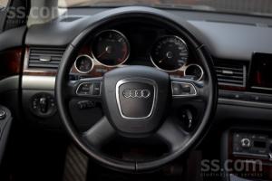 Black Audi A8 2008 in Talsi, with an engine capacity of 3.00 L and mileage of 0 thousand km for 5950 €, photo 21 on AUTOMOTO.COM.LV