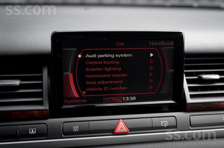 Black Audi A8 2008 in Talsi, with an engine capacity of 3.00 L and mileage of 0 thousand km for 5950 €, photo 25 on AUTOMOTO.COM.LV