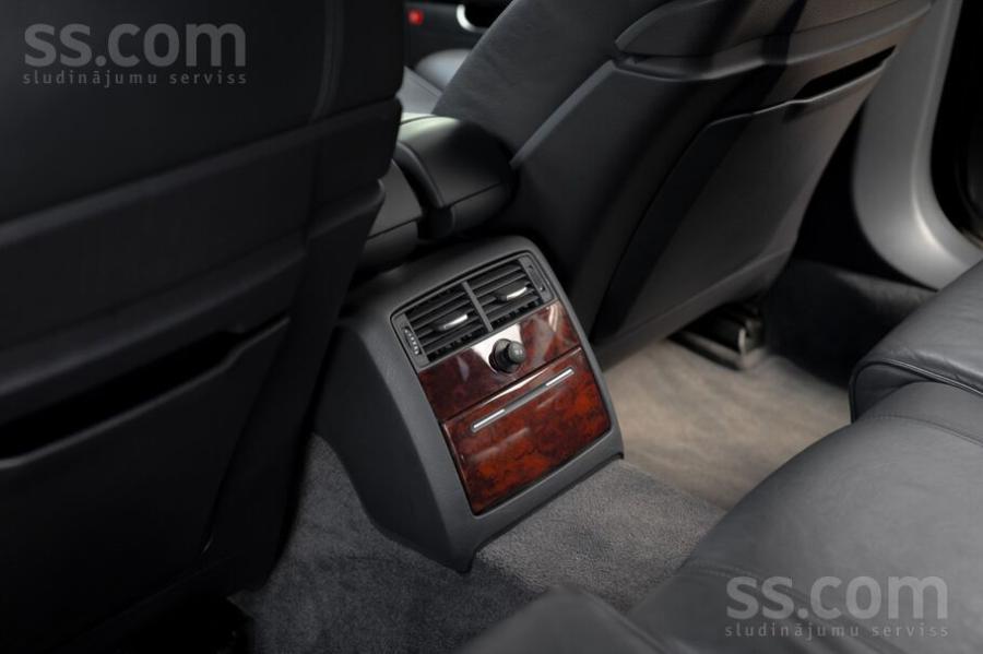 Black Audi A8 2008 in Talsi, with an engine capacity of 3.00 L and mileage of 0 thousand km for 5950 €, photo 28 on AUTOMOTO.COM.LV