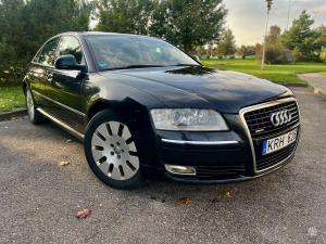 Black Audi A8 2008 in Ukmerge, with an engine capacity of 2.97 L and mileage of 396 thousand km for 3200 €, photo  on AUTOMOTO.COM.LV