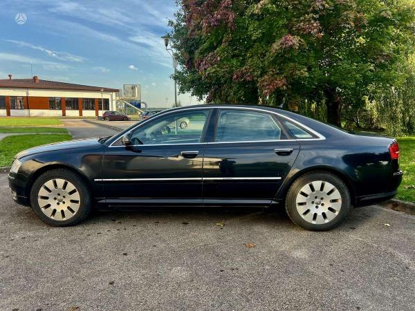 Black Audi A8 2008 in Ukmerge, with an engine capacity of 2.97 L and mileage of 396 thousand km for 3200 €, photo 7 on AUTOMOTO.COM.LV