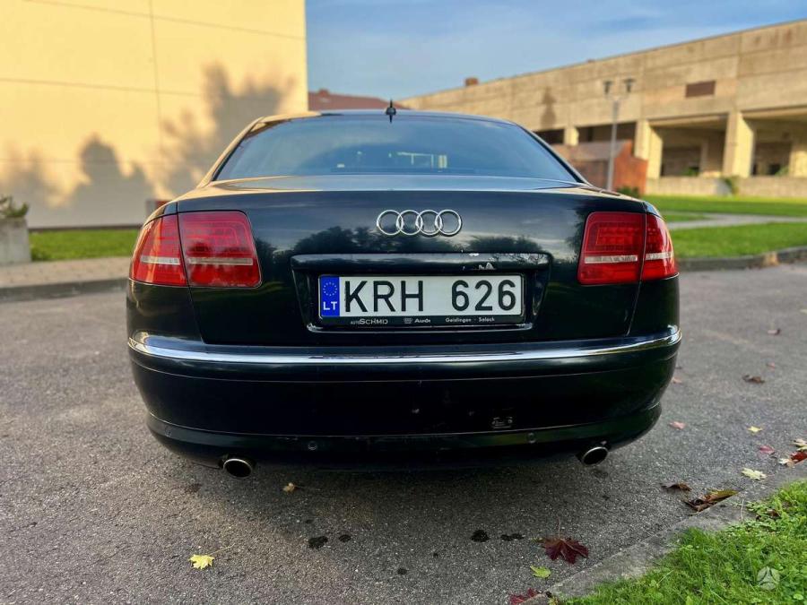 Melns Audi A8 2008 Ukmergė, ar dzinēja tilpumu 2.97 L un nobraukumu 396 tūkst. km par 3200 €, foto 9 vietnē AUTOMOTO.COM.LV
