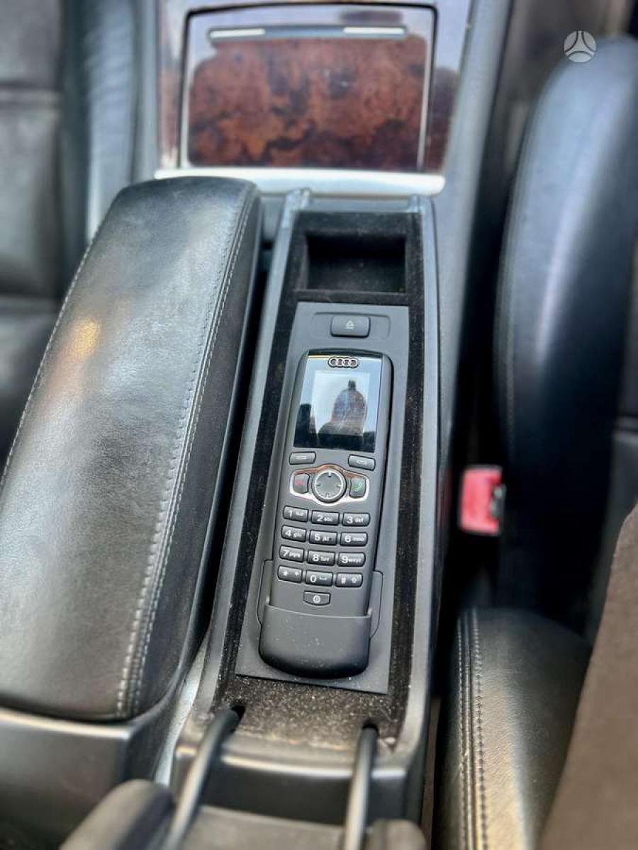 Melns Audi A8 2008 Ukmergė, ar dzinēja tilpumu 2.97 L un nobraukumu 396 tūkst. km par 3200 €, foto 25 vietnē AUTOMOTO.COM.LV
