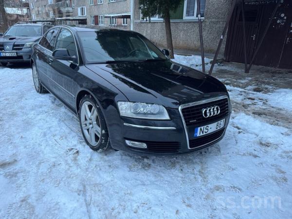 Melns Audi A8 2009 Bauska, ar dzinēja tilpumu 3.00 L un nobraukumu 281 tūkst. km par 8150 €, foto 1 vietnē AUTOMOTO.COM.LV