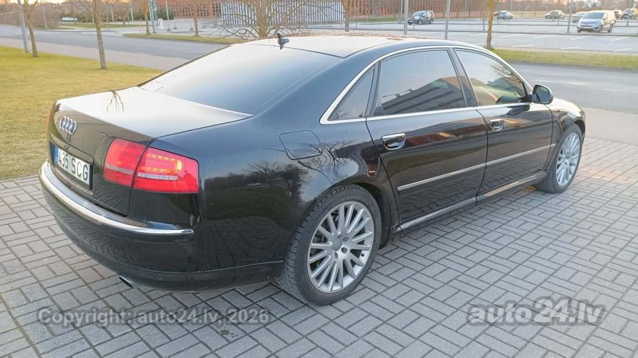 Melns Audi A8 2009 Tartu, ar dzinēja tilpumu 3.00 L un nobraukumu 333 tūkst. km par 6499 €, foto 5 vietnē AUTOMOTO.COM.LV