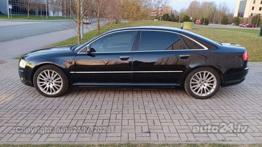 Melns Audi A8 2009 Tartu, ar dzinēja tilpumu 3.00 L un nobraukumu 333 tūkst. km par 6499 €, foto 7 vietnē AUTOMOTO.COM.LV