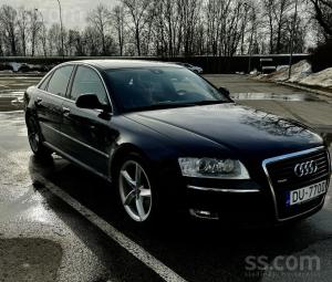Black Audi A8 2009 in Jekabpils, with an engine capacity of 3.00 L and mileage of 330 thousand km for 7900 €, photo  on AUTOMOTO.COM.LV