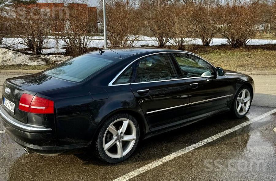 Черный Ауди А8 2009 в Екабпилс, объемом двигателя 3.00 л и пробегом 330 тыс. км за 7900 €, фото 3 на AUTOMOTO.COM.LV