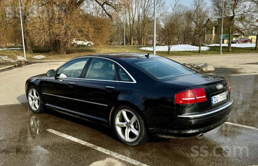 Черный Ауди А8 2009 в Екабпилс, объемом двигателя 3.00 л и пробегом 330 тыс. км за 7900 €, фото 5 на AUTOMOTO.COM.LV